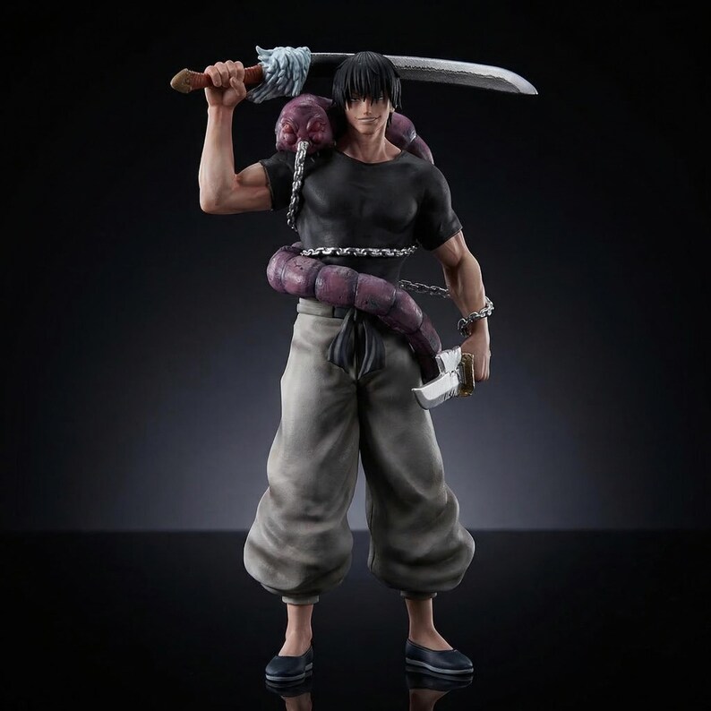 Toji Fushiguro Jujutsu Kaisen Figure 21cm – PVC Collectible, Sorcerer ...