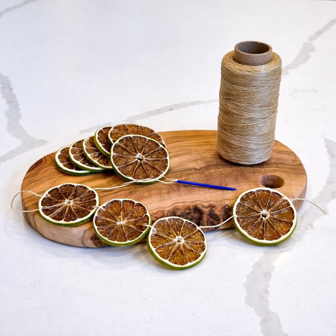 Dried Lime Garland DIY Kit | Premium Dried Lime Slices | Natural ...