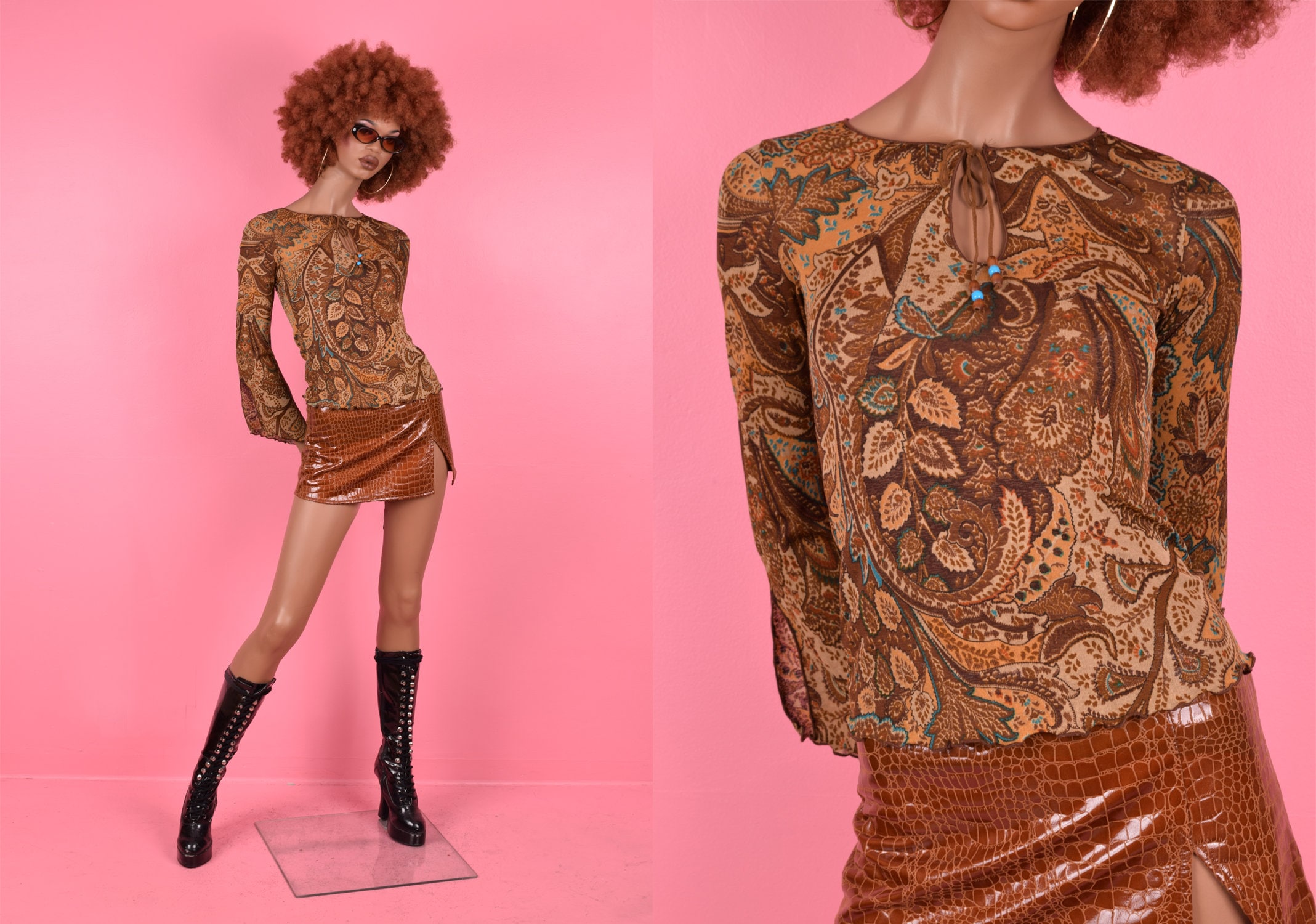 Y2k Sheer Top - Etsy Y2k Sheer Top - Etsy