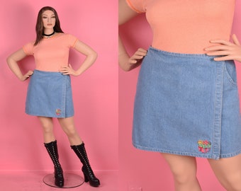 Denim Skorts - Etsy