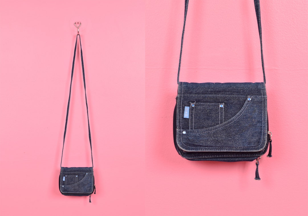 90s 00s Mini Denim Purse/ 1990s/ 2000s - Etsy