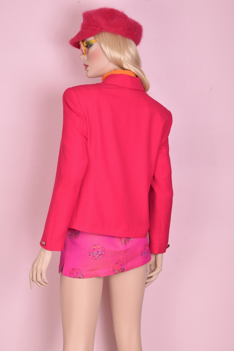 70s 80s Pink Jacket/ US 8P/ 1970s/ 1980s | Etsy