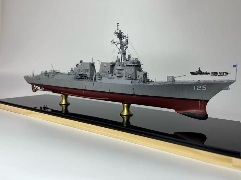 USS Jack H. Lucas DDG-125 1/350 Scale Destroyer Model - Etsy