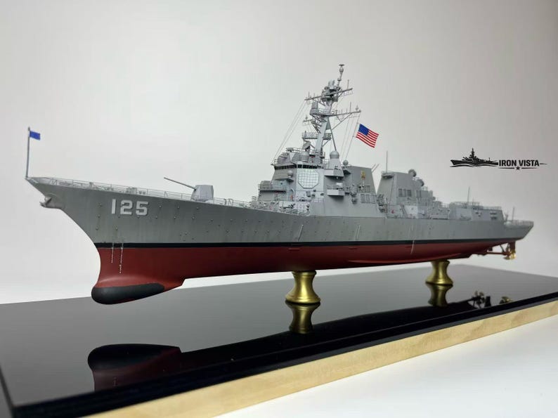 USS Jack H. Lucas DDG-125 1/350 Scale Destroyer Model - Etsy