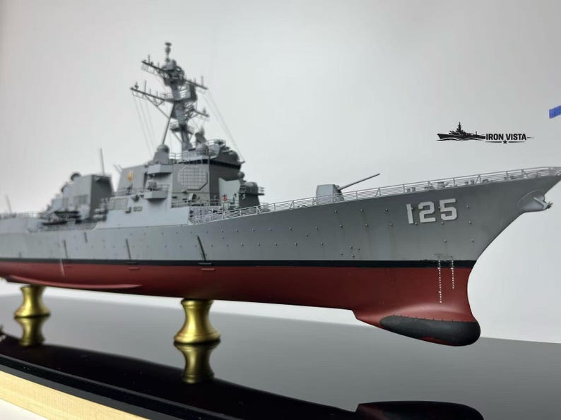 USS Jack H. Lucas DDG-125 1/350 Scale Destroyer Model - Etsy