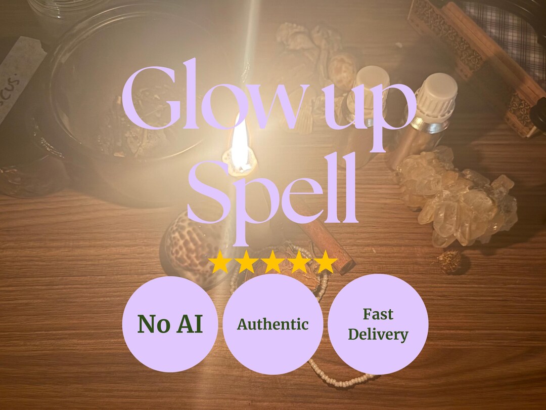 Major Glow up Spell for Transformation Glamour Magic to Increase Beauty ...