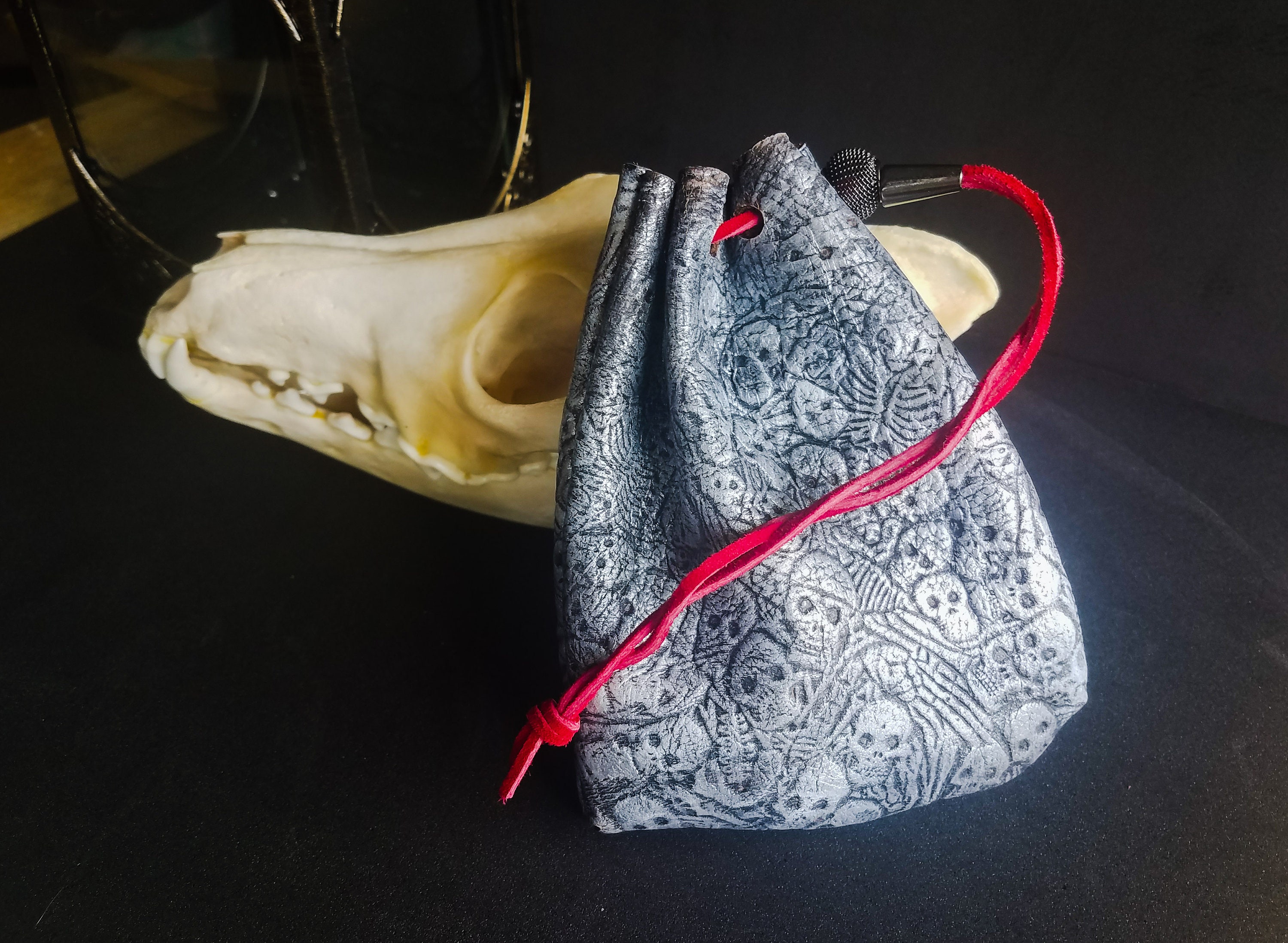 Skeleton Dice Bag - Etsy