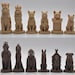 Cat Vs Dog Chess Set, 3D Printed Animal Chess Pieces, Cute Pet Lover ...