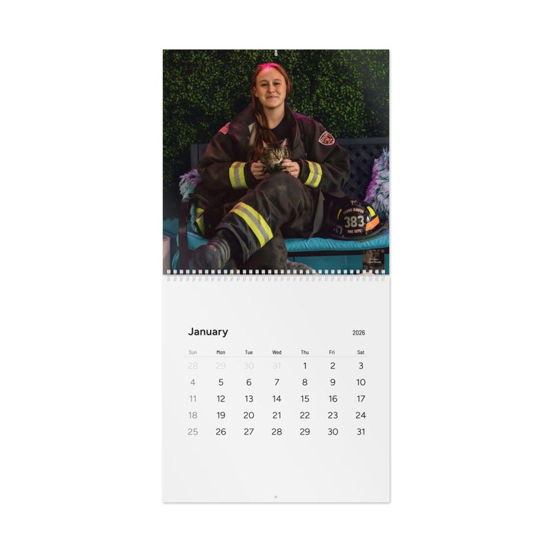 Firefighter Calendars 2026 - Etsy