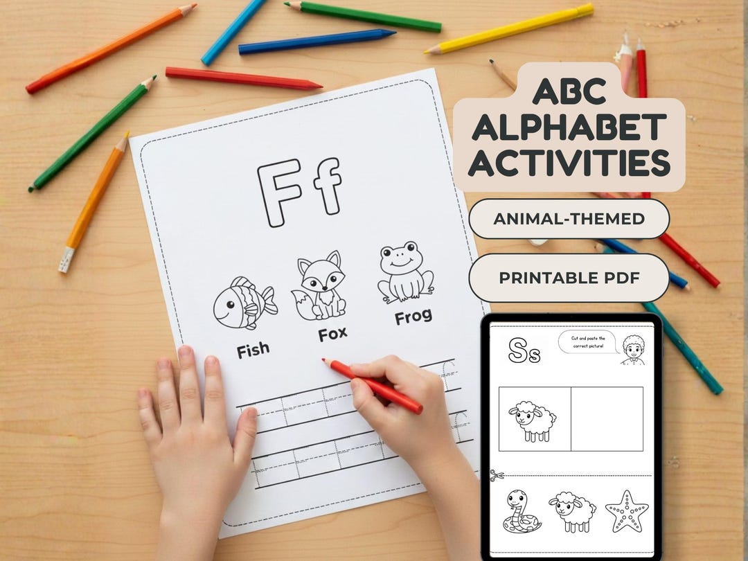Little Umar Learns ABC | Animal-themed Alphabet Activities | Preschool ...