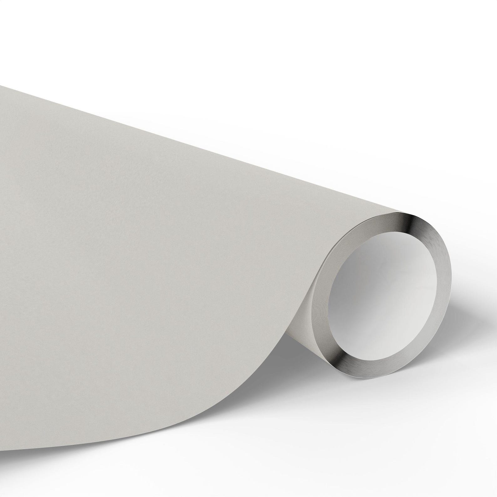 Solid Light Gray Wrapping Paper – Neutral Gift Wrap Roll, Minimal ...