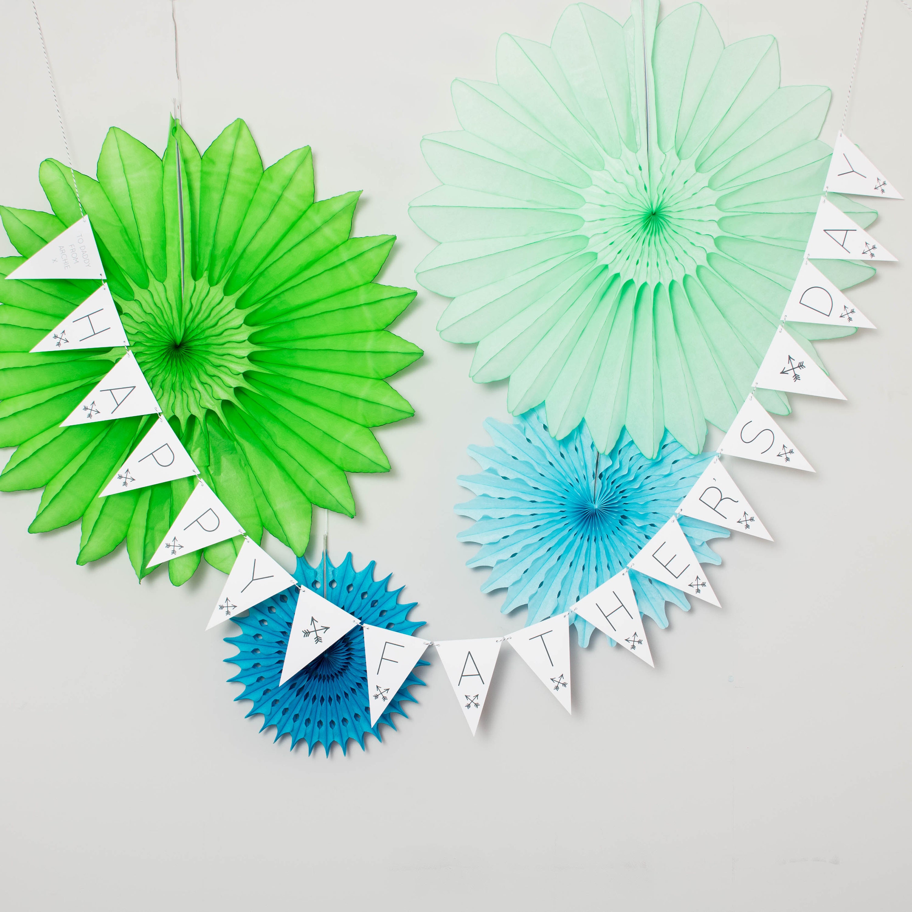 Father's Day Bunting // Father's Day Decoration // - Etsy