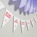 Ruby Wedding Anniversary Bunting // Party Decoration // 40th Wedding ...