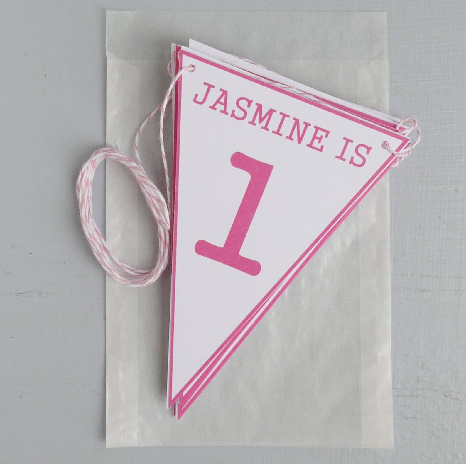 Personalised Party Decoration // Birthday Bunting // - Etsy