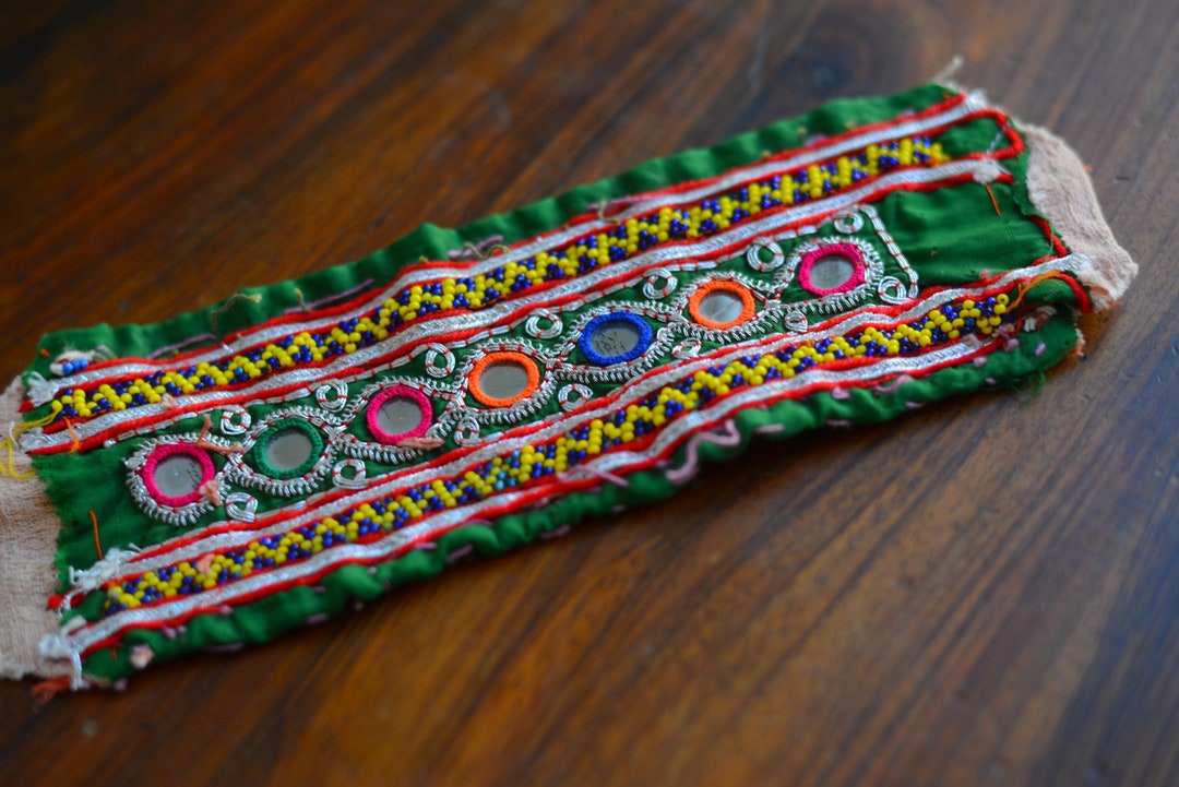 Ethnic Beaded Kuchi Belt Part Tribal Belly Dance Belt Tribal Fusion ...