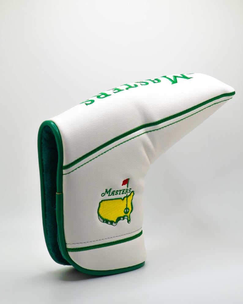 Augusta Masters Blade Putter Head Cover | Magnetic Headcover | Gifts ...