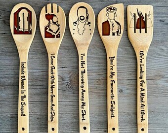 Wood Burned Spoons - Etsy