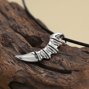 925 Sterling Silver Talon Pendant Silver Talon Charm Antique - Etsy