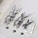 925 Sterling Silver Rabbit Pendants Silver Bunny Pendant Bunny Charm ...