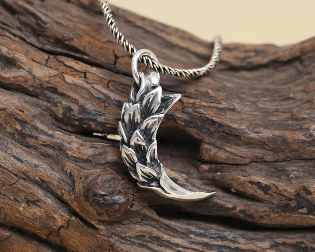 925 Sterling Silver Talon Pendant Hawk Pendant Sterling Silver Eagle ...
