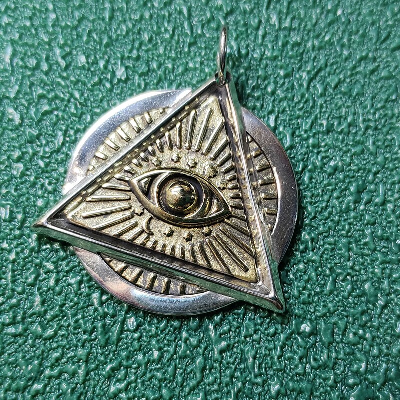 All Seeing Eye Charm - Etsy
