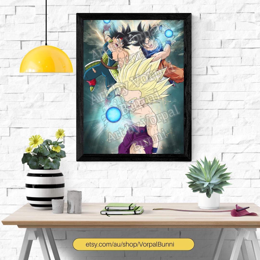Dragon Ball Z Fan Art - Valiant Bloodline - Bardock Goku Gohan ...