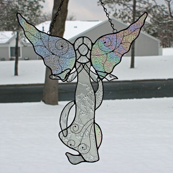 Stained Glass Angel - Etsy