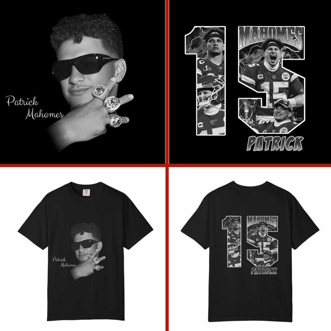 Patrick Mahomes Throwback PNG File (digital Download) - Etsy Australia