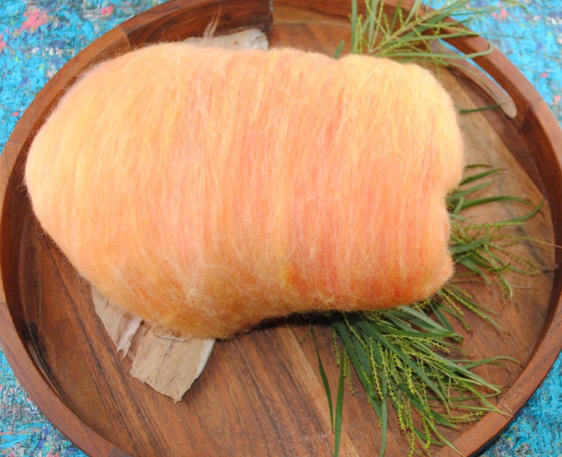 Carded Batt 50g Wool – Soleil – Studio One of Colourway | 50g Hand-dyed ...