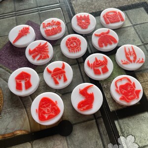 3D Printed Gaming Tokens: Class, Boss, NPC, and Monster TTG Tokens - Etsy