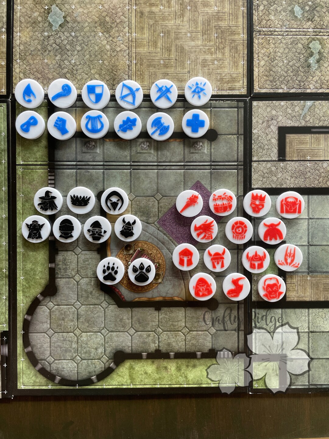 3D Printed Gaming Tokens: Class, Boss, NPC, and Monster TTG Tokens - Etsy