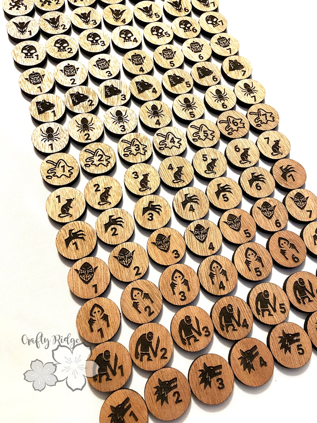 Creature Tokens - Monster Tokens - Gaming Tokens - Tokens - TTG Tokens ...