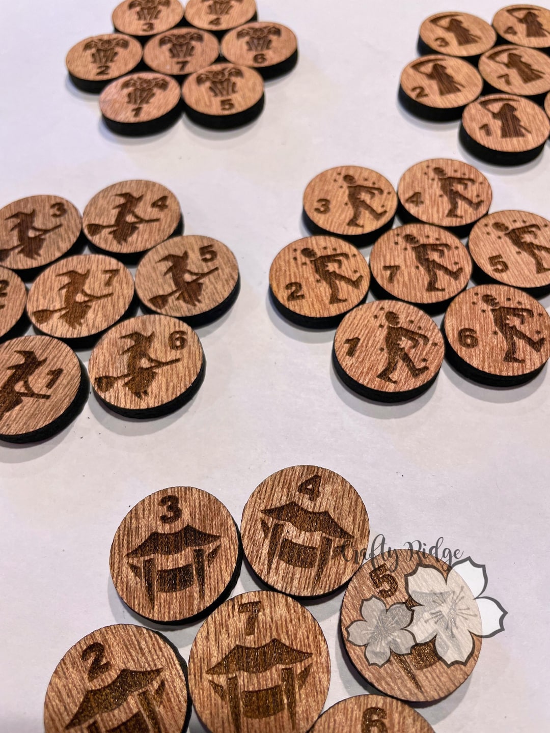 Gothic Horror Creature Tokens - Monster Tokens - Gaming Tokens - Gothic ...