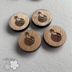 Spell and Interest Tokens - Gaming Tokens - Tokens - TTG Tokens -DND ...