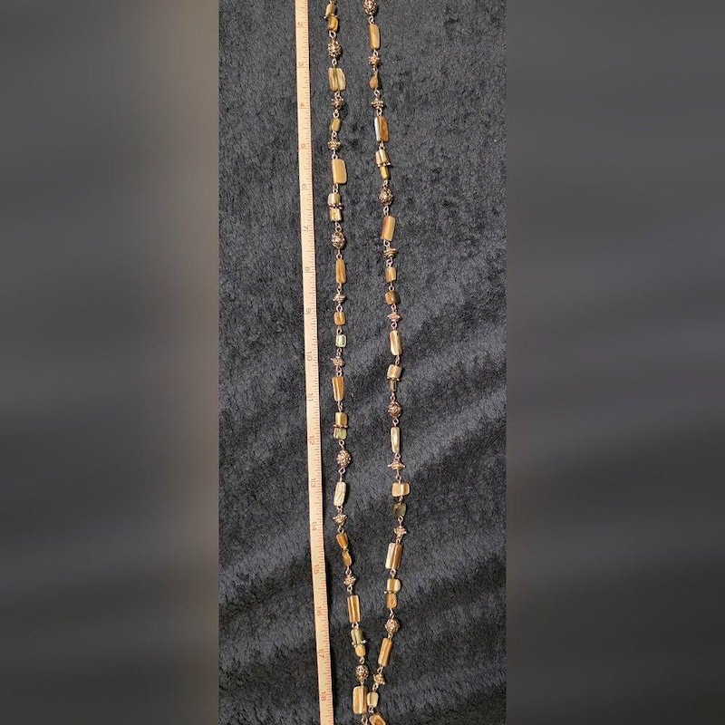 Long Swirl Pendant Necklace - Etsy