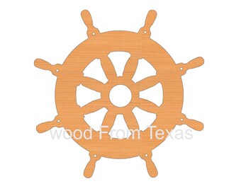 Wooden ship wheel | Etsy