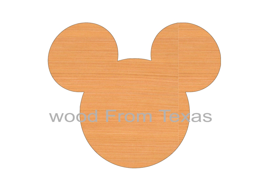 Mickey Mouse Shapes Ornaments DIY Craft Supplies - Etsy
