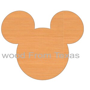 Mickey Mouse Shapes Ornaments DIY Craft Supplies - Etsy