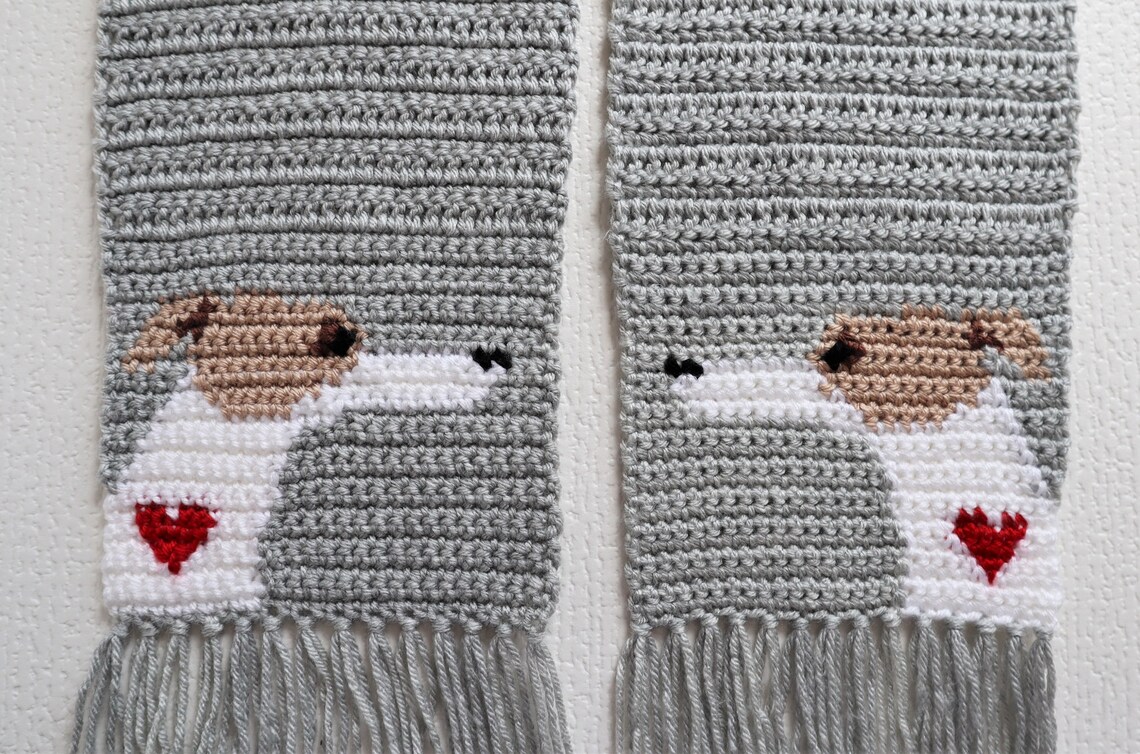 Greyhound Crochet Pattern. Instant Download to Make a - Etsy