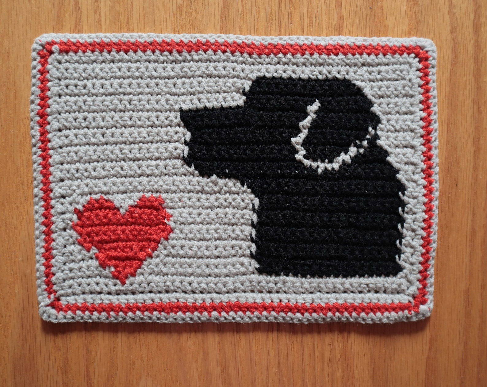 Black Lab Crochet Pattern. Instant Download Labrador Retriever - Etsy