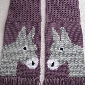 Donkey Scarf Crochet Pattern. Instant Download for a Diy Scarf With ...