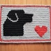 Black Lab Crochet Pattern. Instant Download Labrador Retriever and Red ...