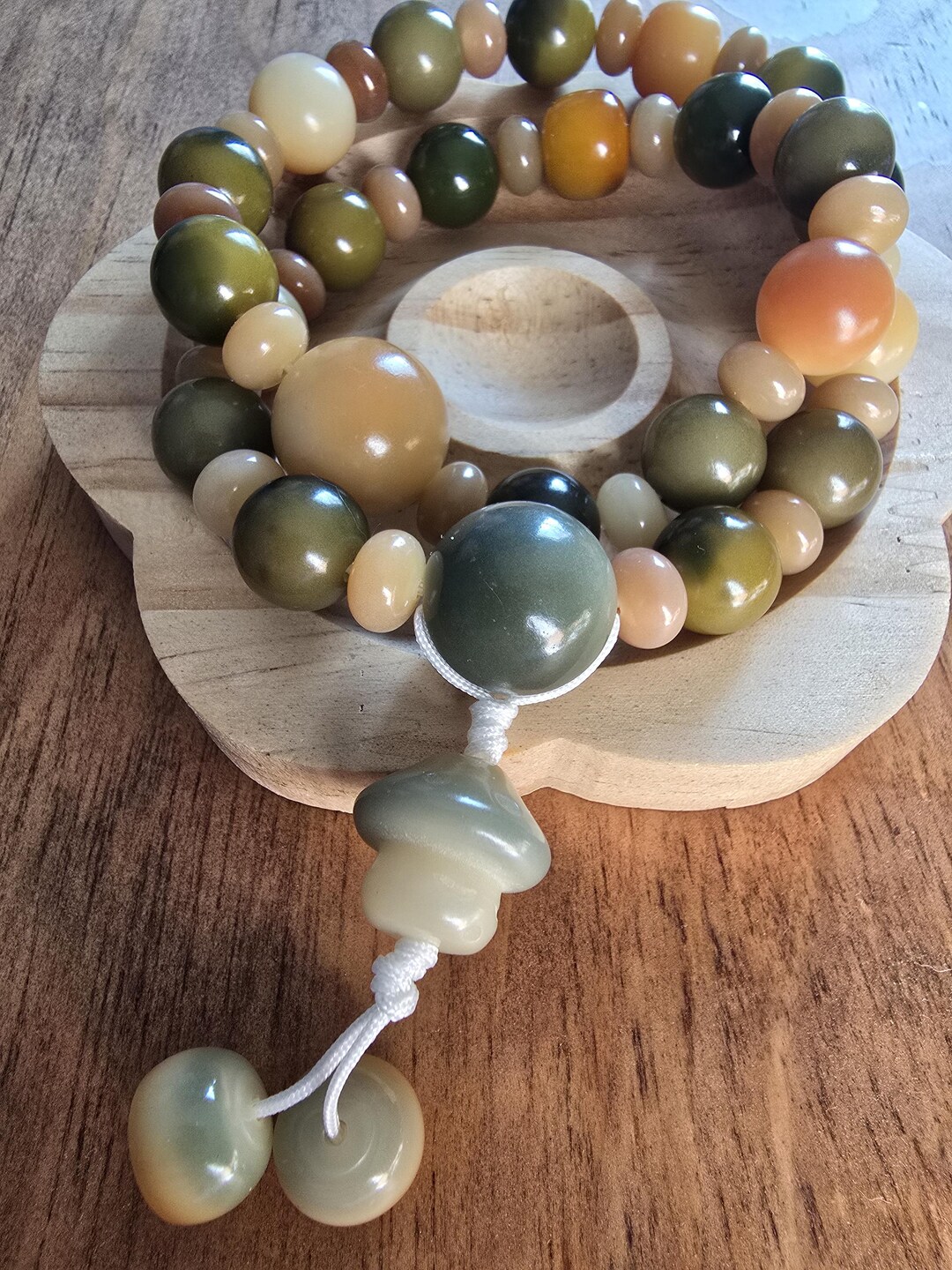 Handcrafted Multi-color Bodhi Style Bead Hanger / Mala Car Pendant - Etsy