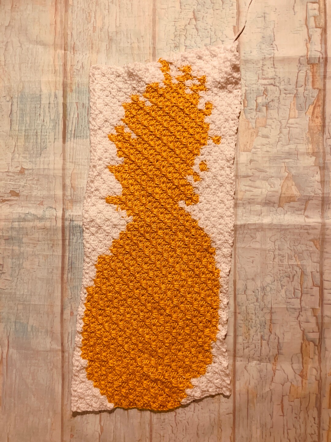 Pineapple Graph With Written Pattern - Etsy