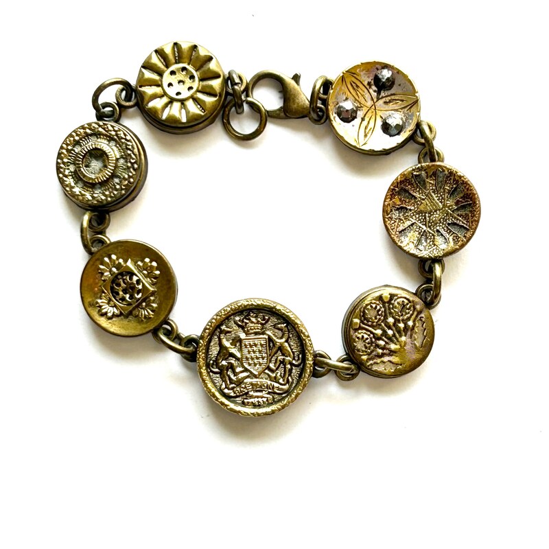 Button Bracelet - Etsy