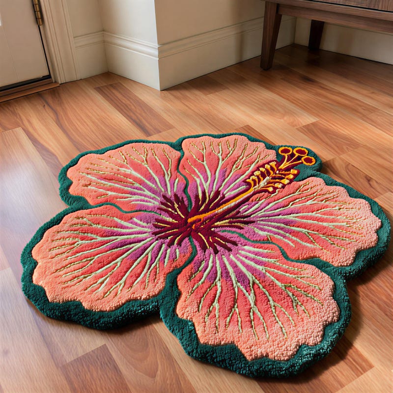 Hibiscus Flower Plush - Etsy