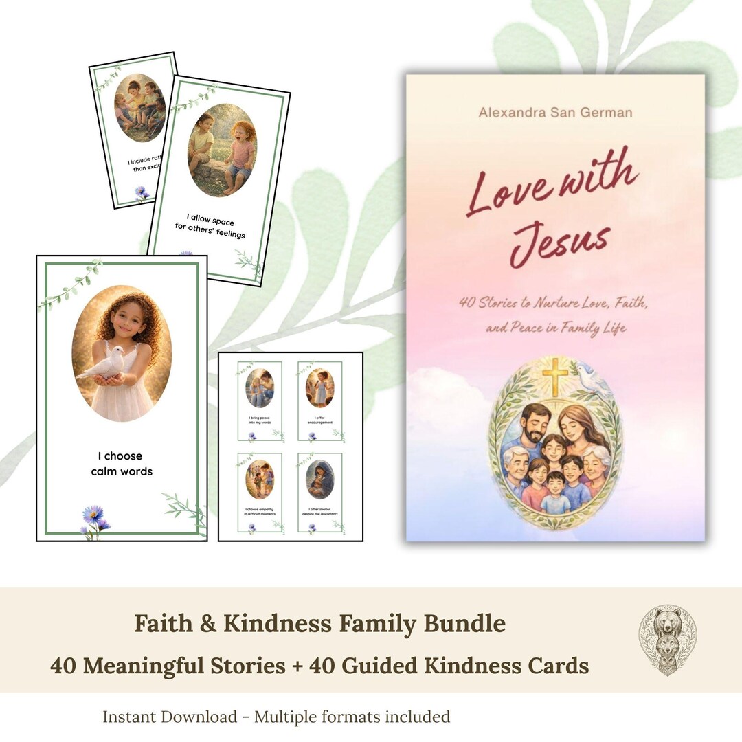 Christian Family Bundle – Love With Jesus Ebook + 40 Kindness ...