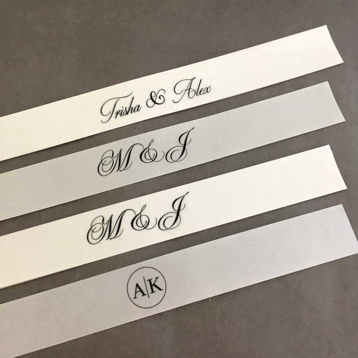 Vellum Belly Band, Belly Band Wedding Invitation, Custom Vellum Belly ...