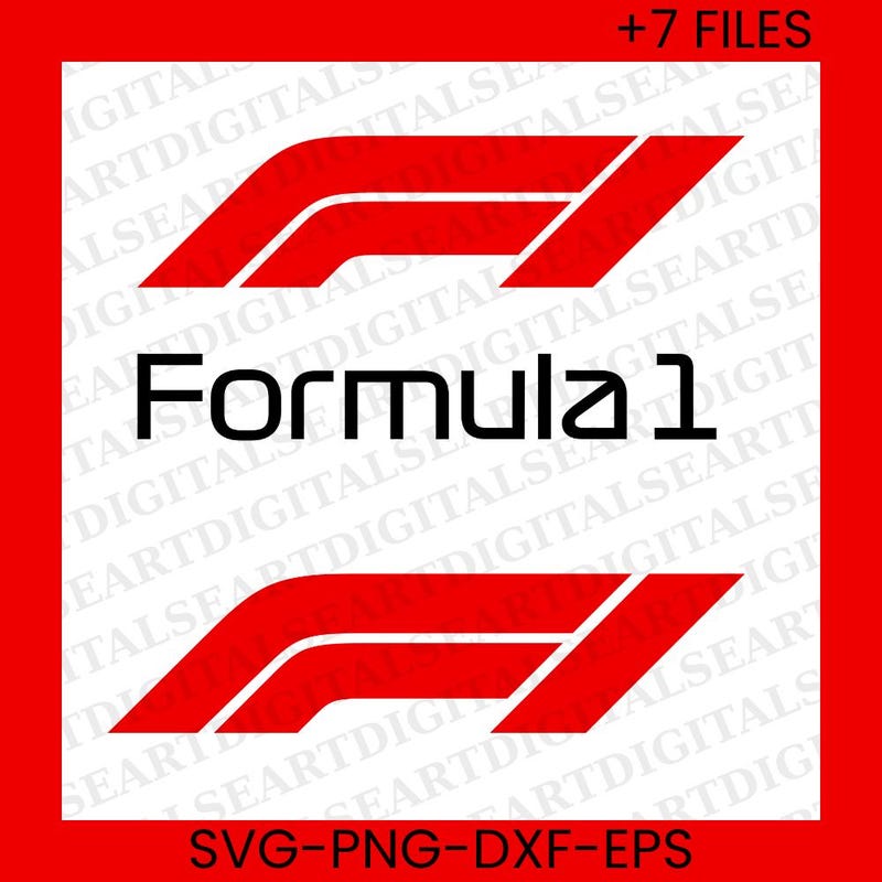 Formula F1 Logo Svg - Etsy