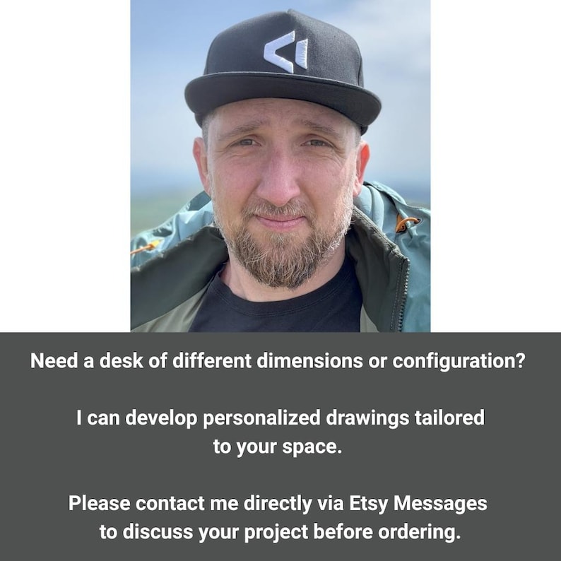 Real DIY L-shaped Desk Plans (not AI) | 3 Large A3 Drawers for Study ...